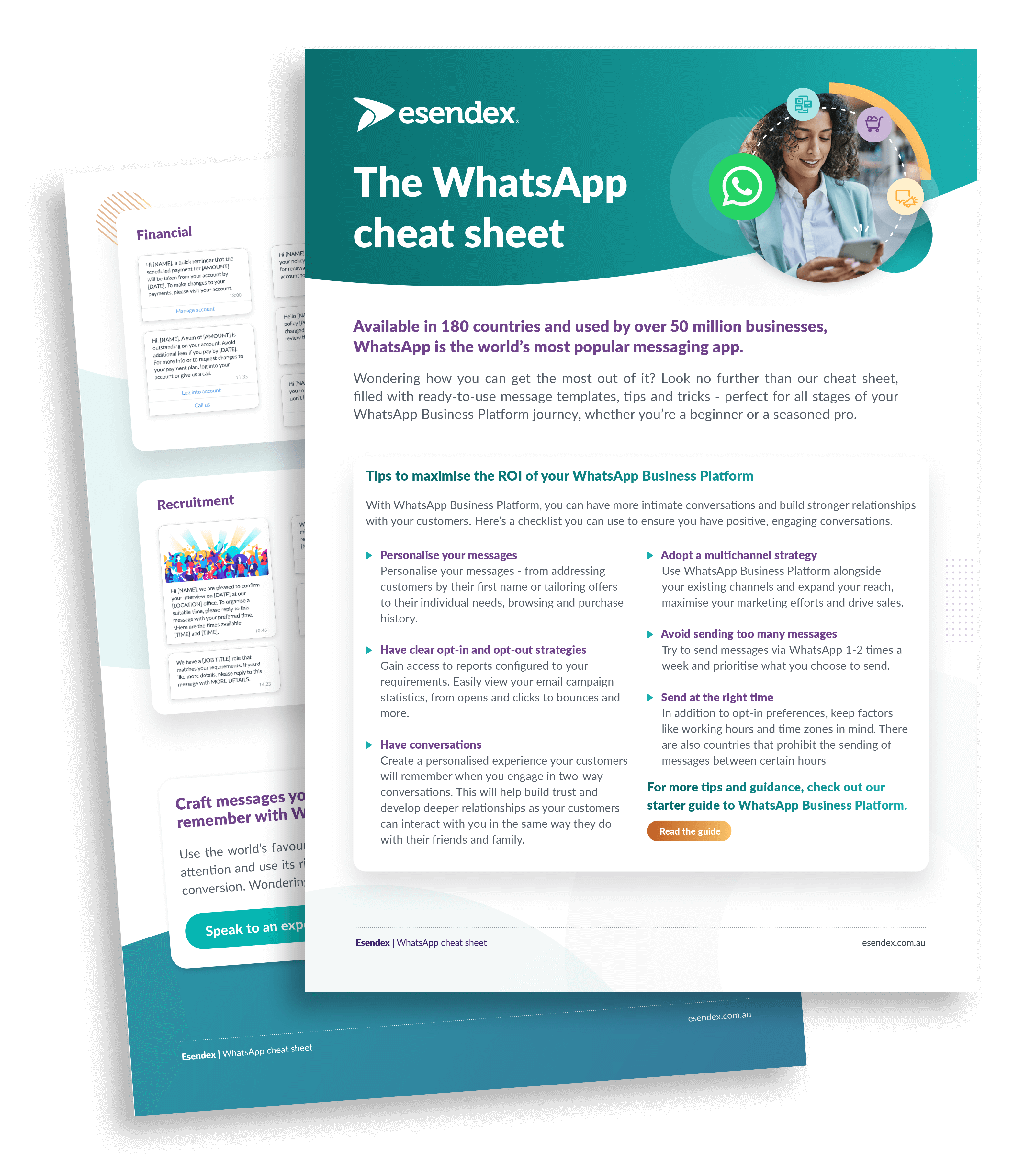 WhatsApp Cheat Sheet | Esendex AU